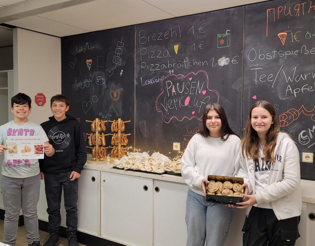 Neues vom Pausenverkauf – Ernst-Penzoldt-Schule
